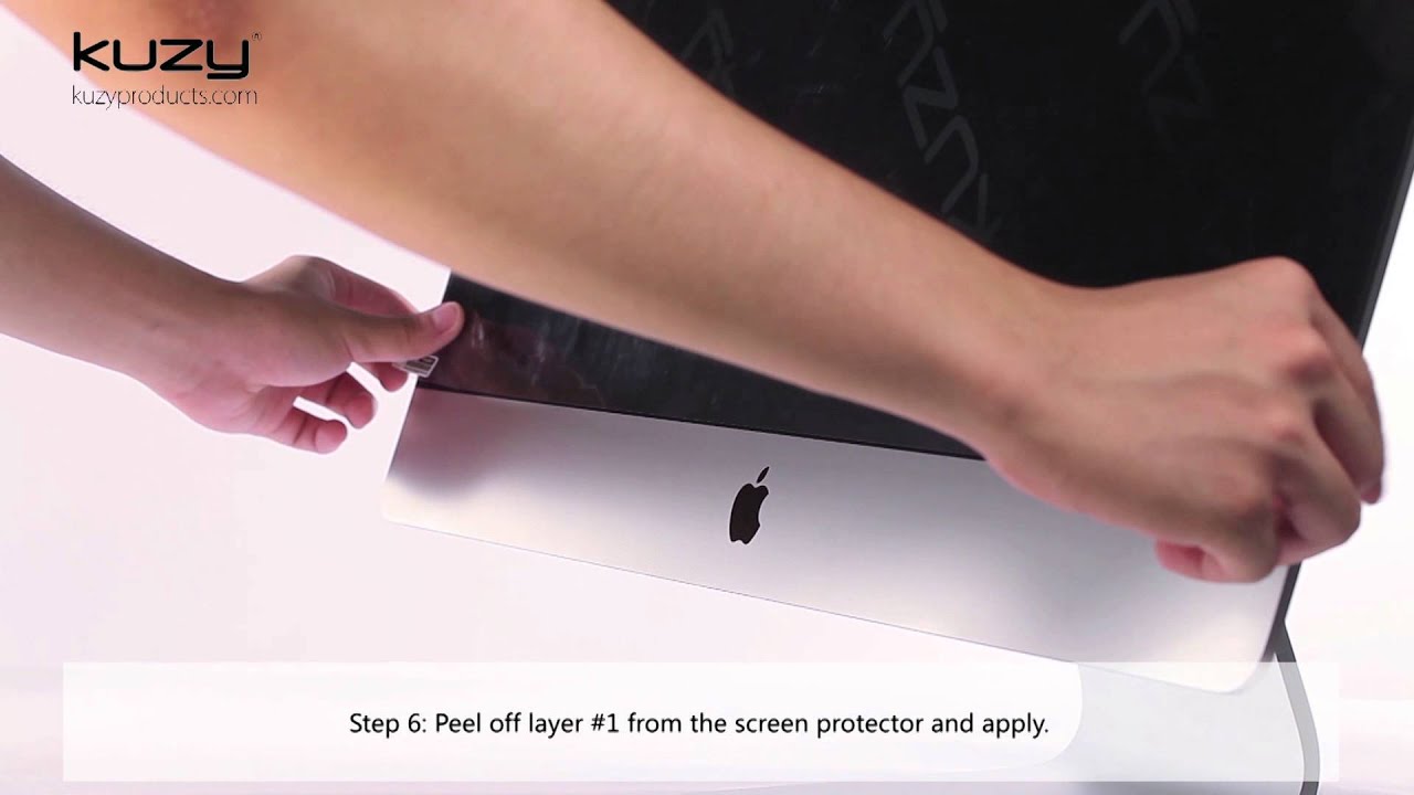 Kuzy Screen Protector Installation Guide for iMac and other Widescreen ...
