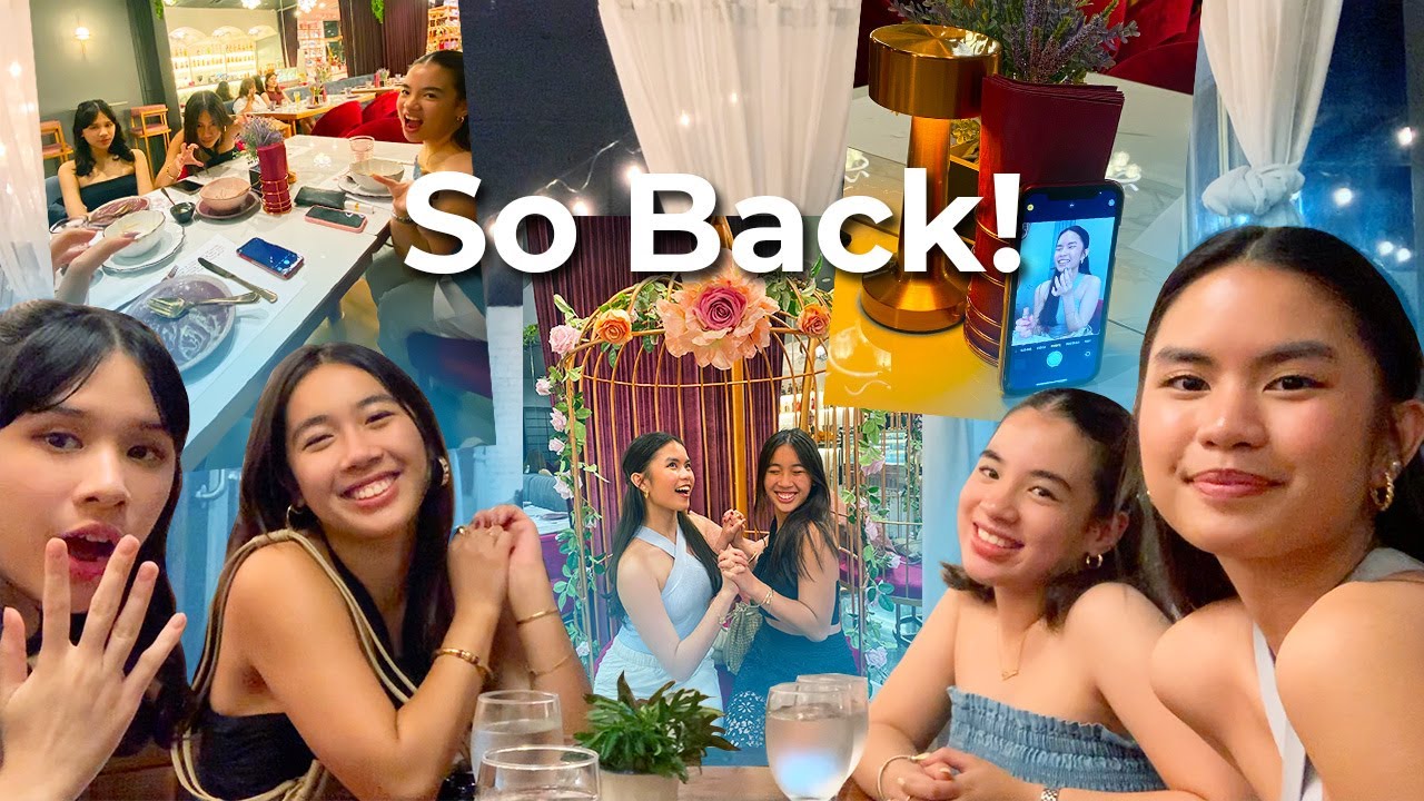 Salcedo Dinner Date with Girlfriends 🍝🌹 - YouTube