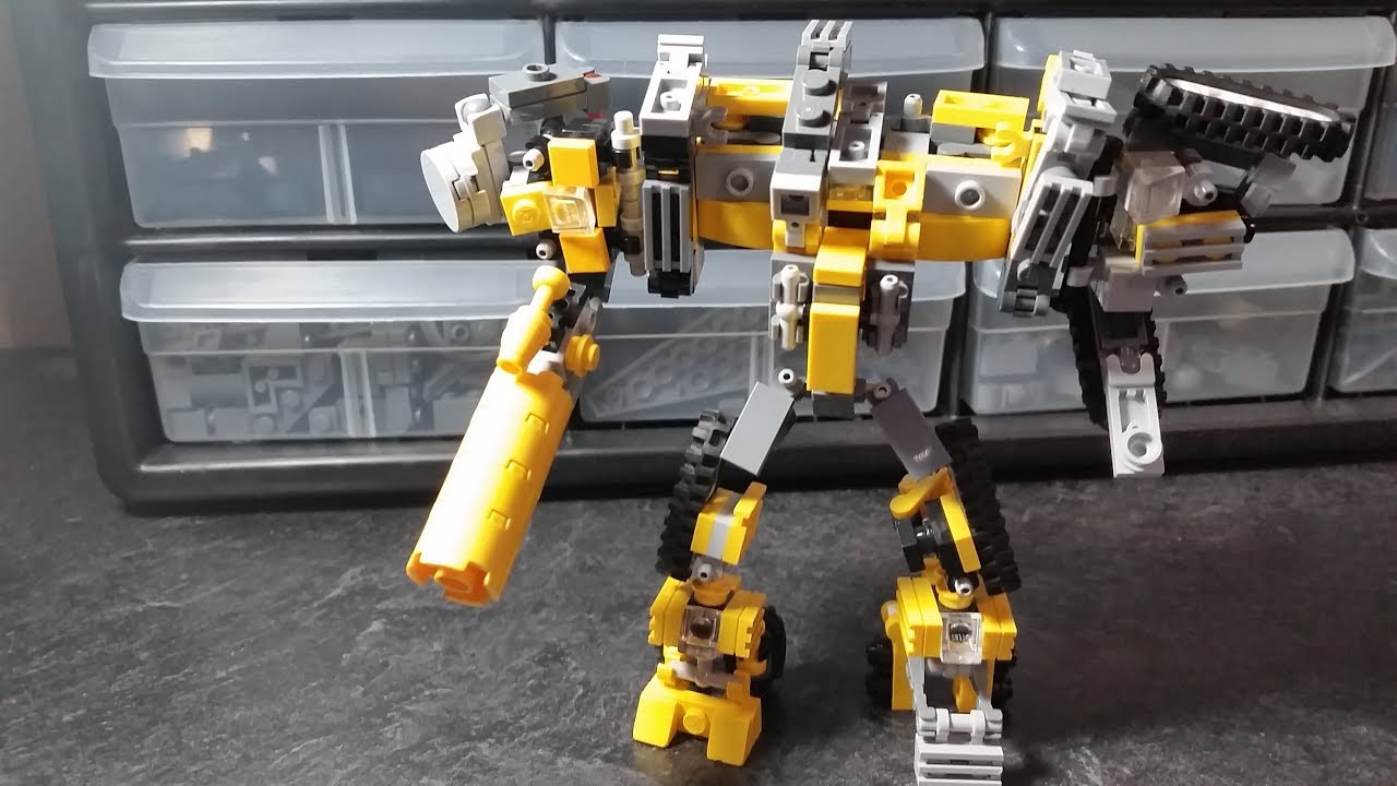 Custom Lego Transformers Construction - YouTube