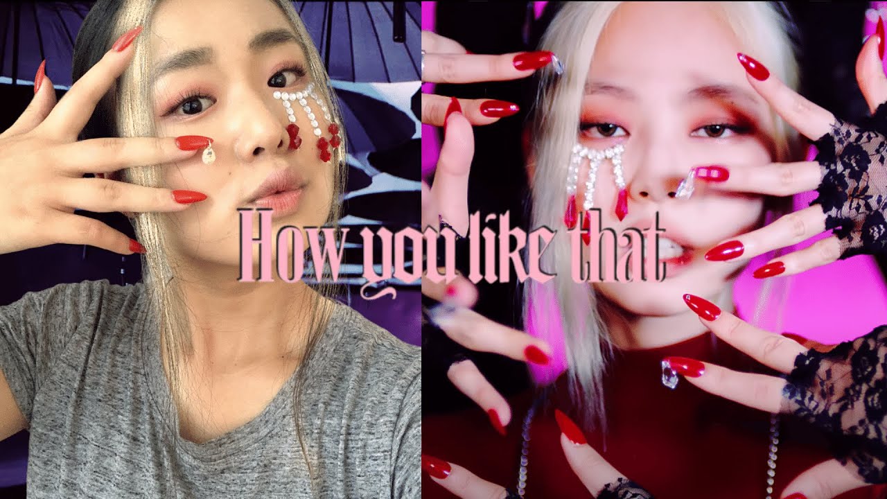BLACKPINK JENNIE ‘HOW YOU LIKE THAT’ INSPIRED MAKEUP TUTORIAL # ...