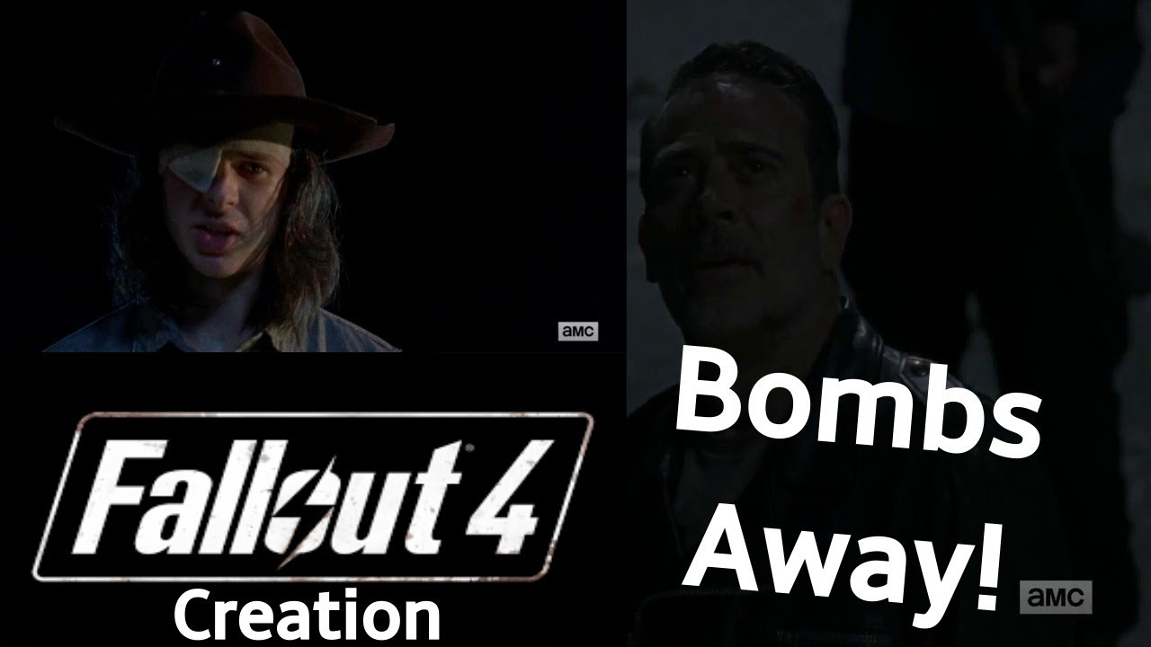TWD Negan at Alexandria. Fallout 4 Creation P2 - YouTube