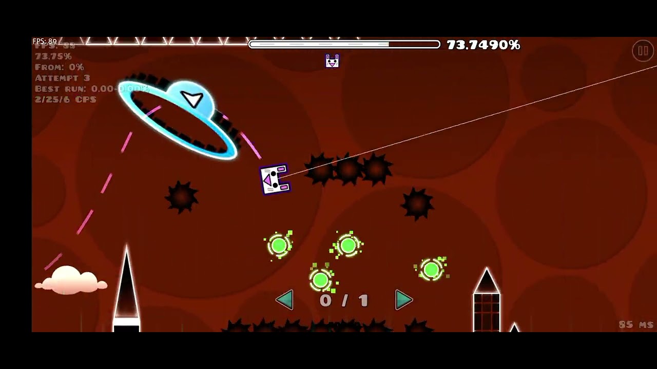 Geometry dash level! - YouTube