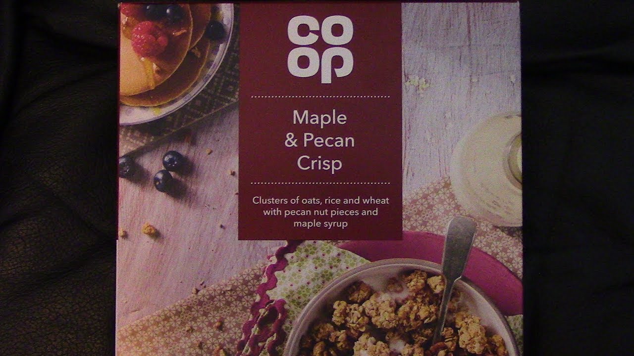 Co op Pecan Crisp REVIEW - YouTube