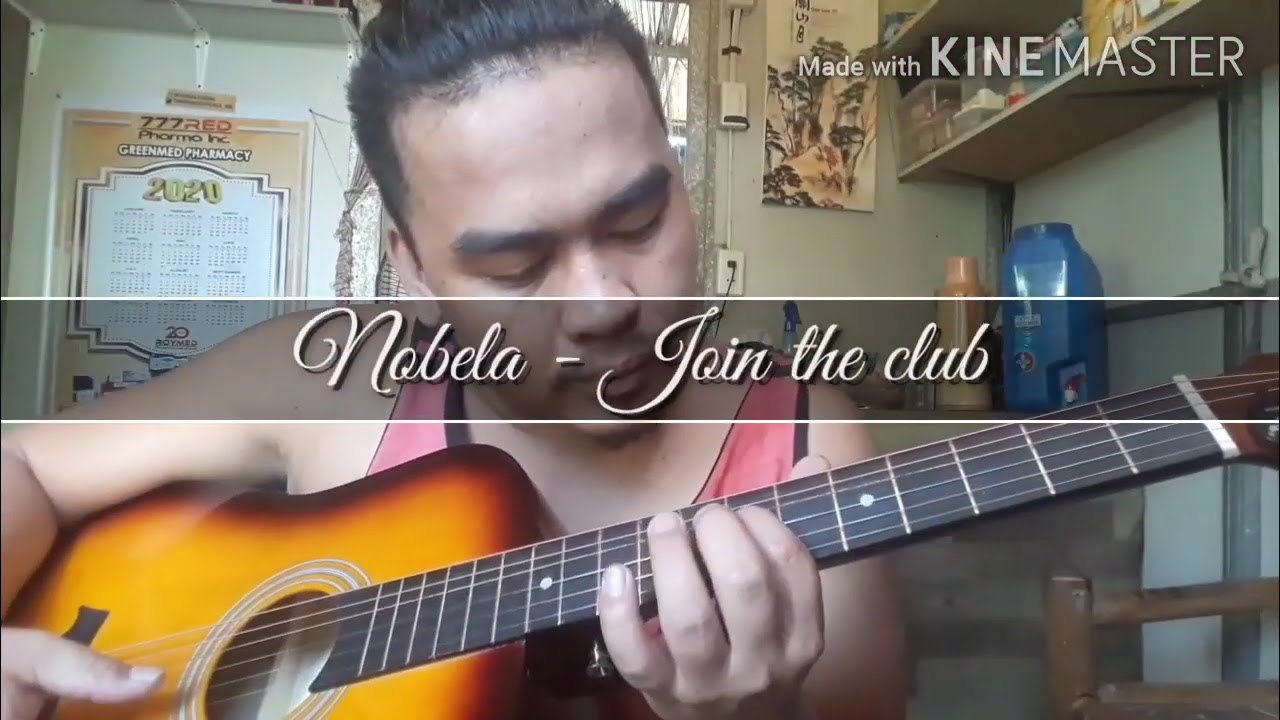Nobela - Join the Club Acoustic Guitar Cover for Beginner/Basic chords ...
