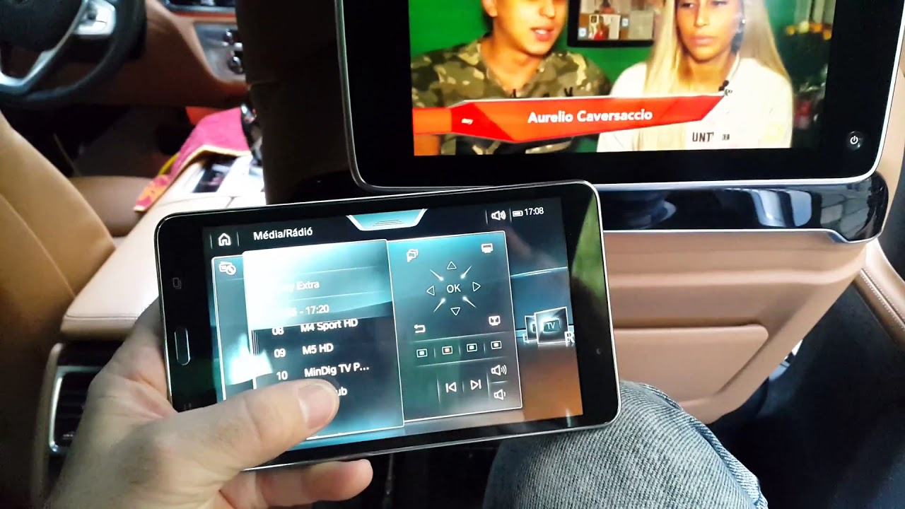 BMW G11 G12 G30 OEM RSE retrofit , TV , OEM Samsung rear system remote ...