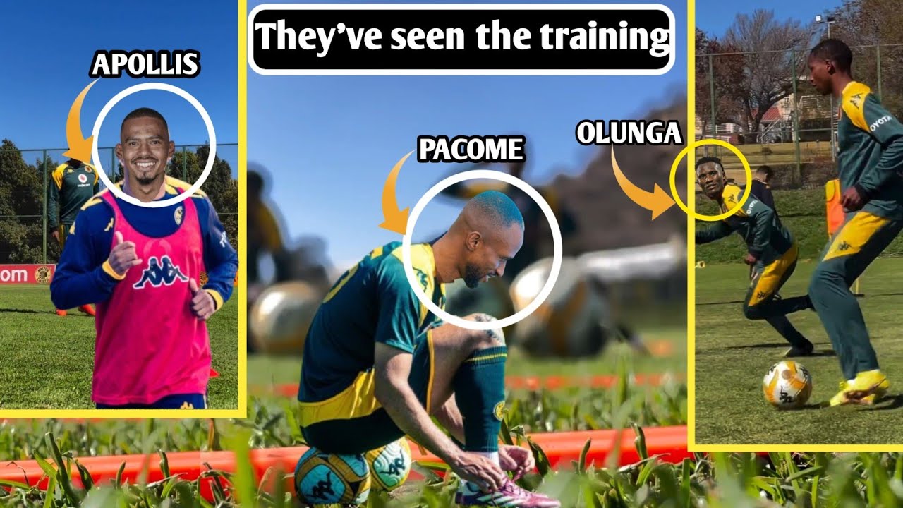 Watch a video of Oswin Apollis and Olunga practicing this morning ...