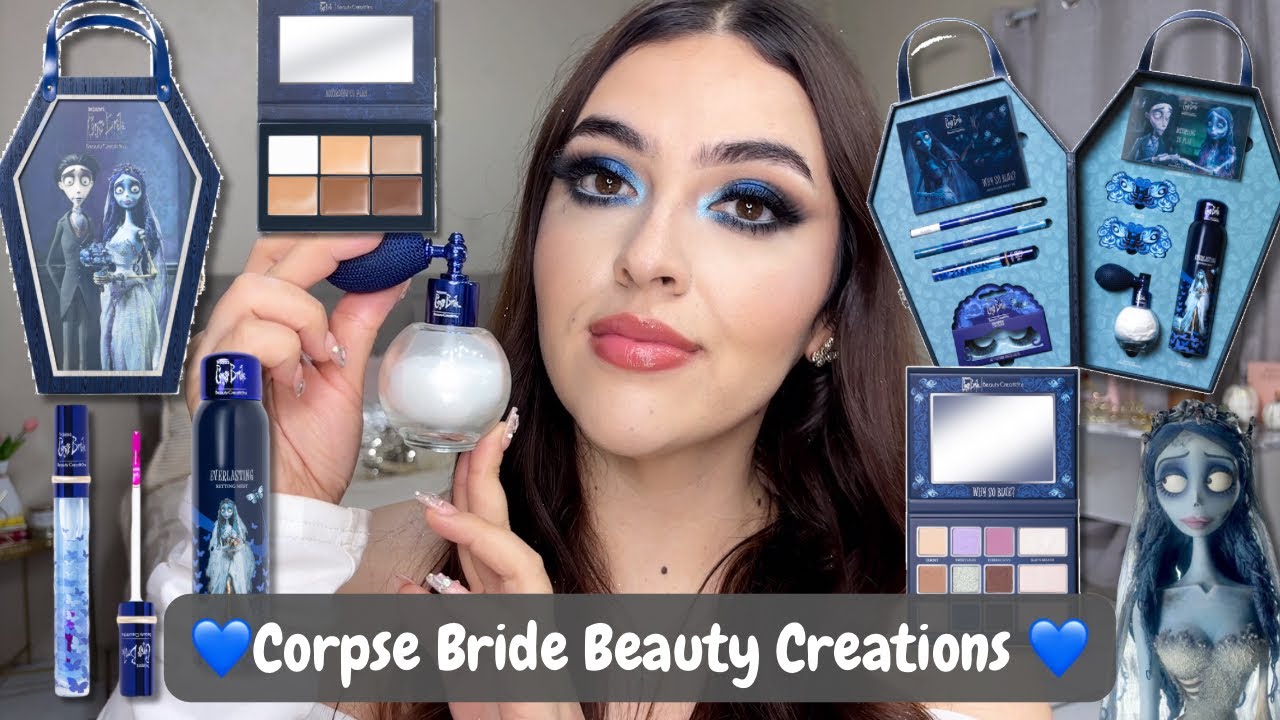 BEAUTY CREATIONS CORPSE BRIDE| RESEÑA COMPLETA 💙👰🏻‍♀️💍 - YouTube