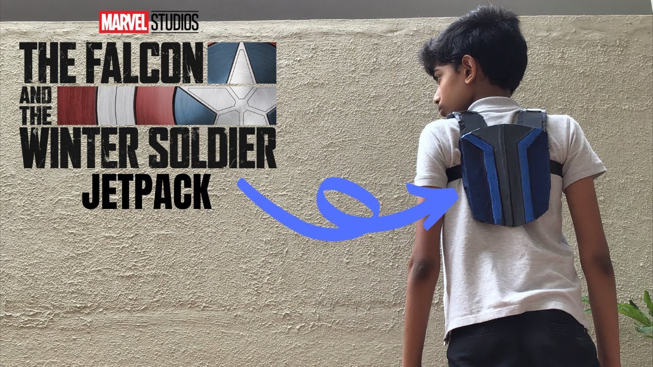 How to make Wakandan Falcon Jetpack || DIY || The Falcon and The Winter ...