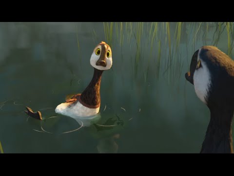 The Wild Robot - Kit Connor and Brightbill Go Wild - YouTube