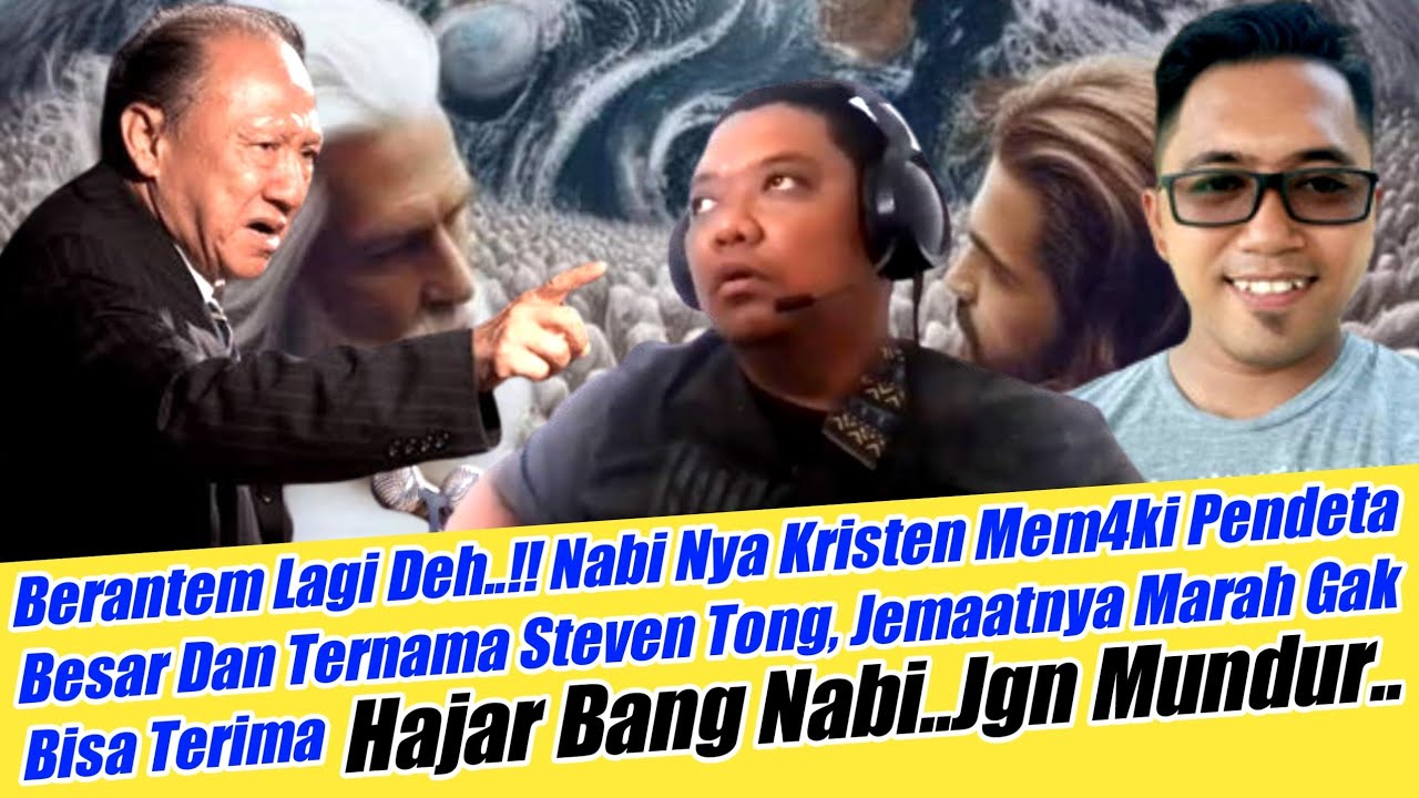 Berantem Lagi! Nabi Nya Kristen Lugahon Mem4ki & Mengutuk Pdt. Steven ...