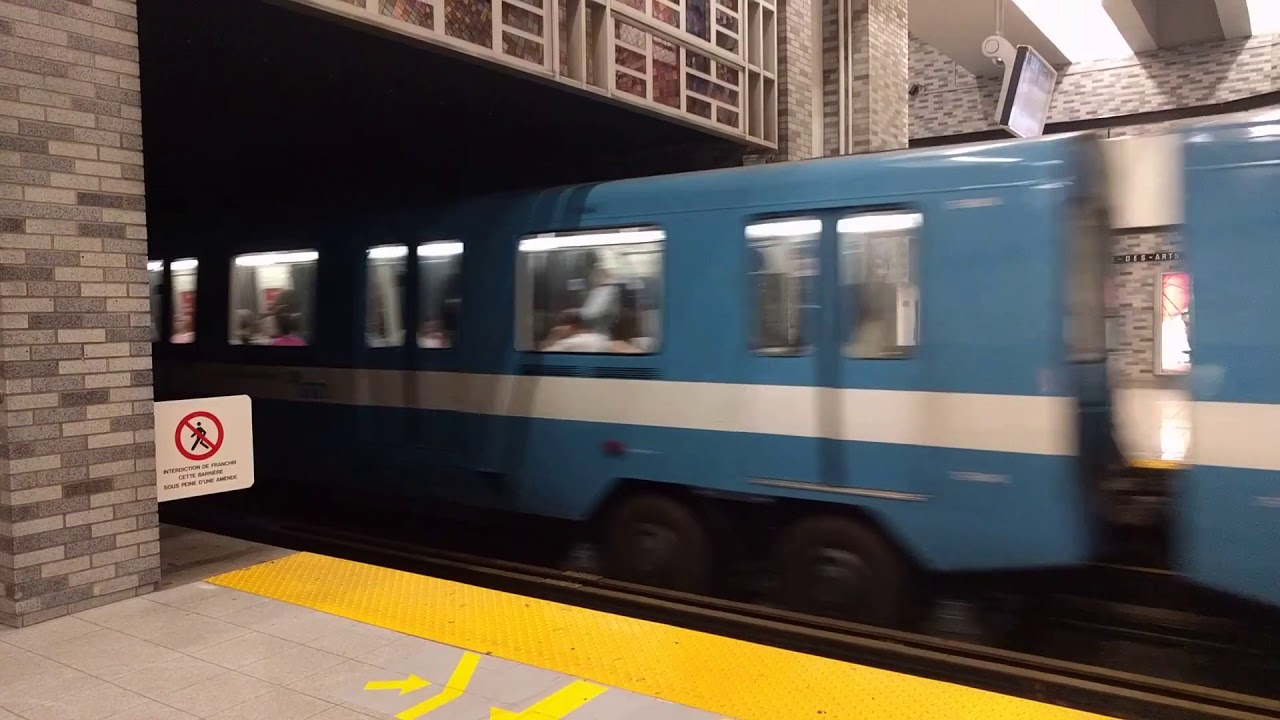 Montreal Rubber-Wheel Subway - YouTube