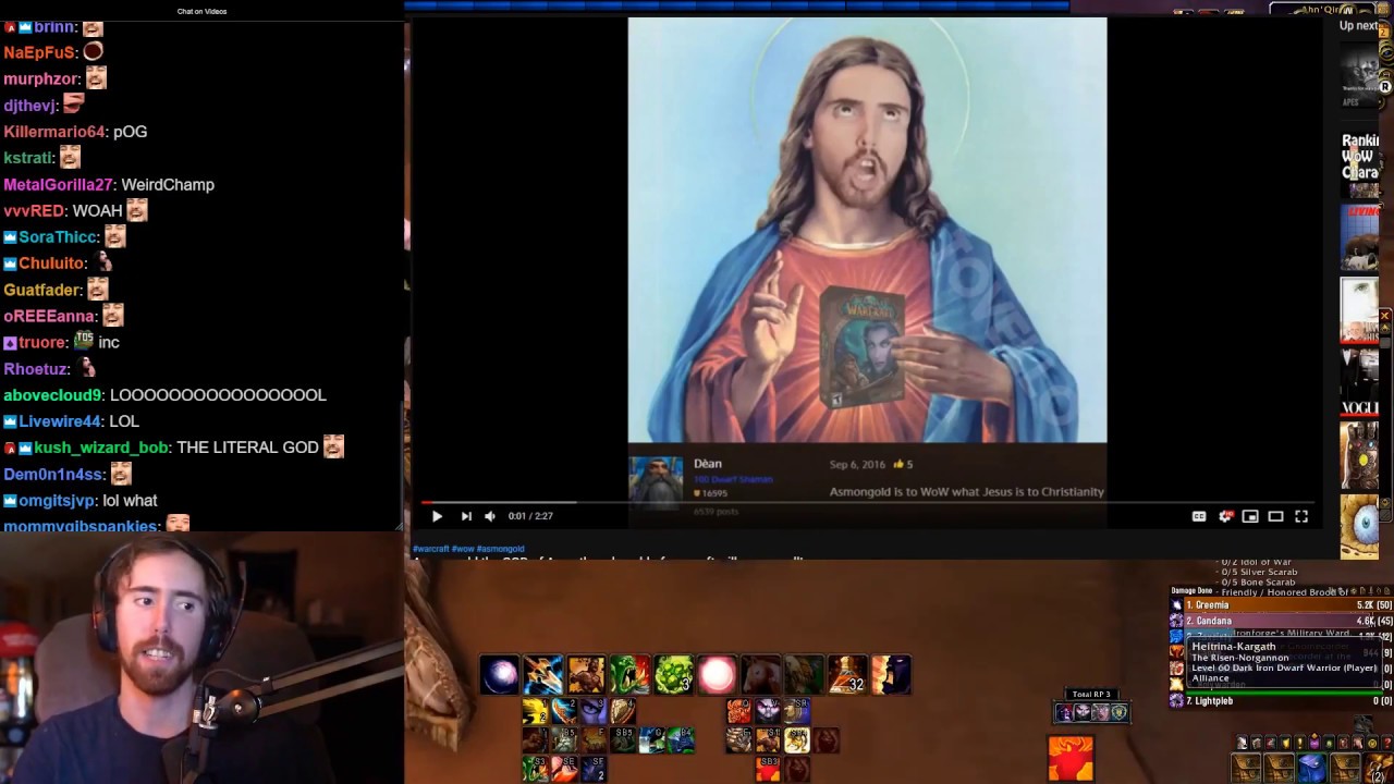 Asmongold Reacts to "Asmongold the GOD of Azeroth and world of warcraft ...