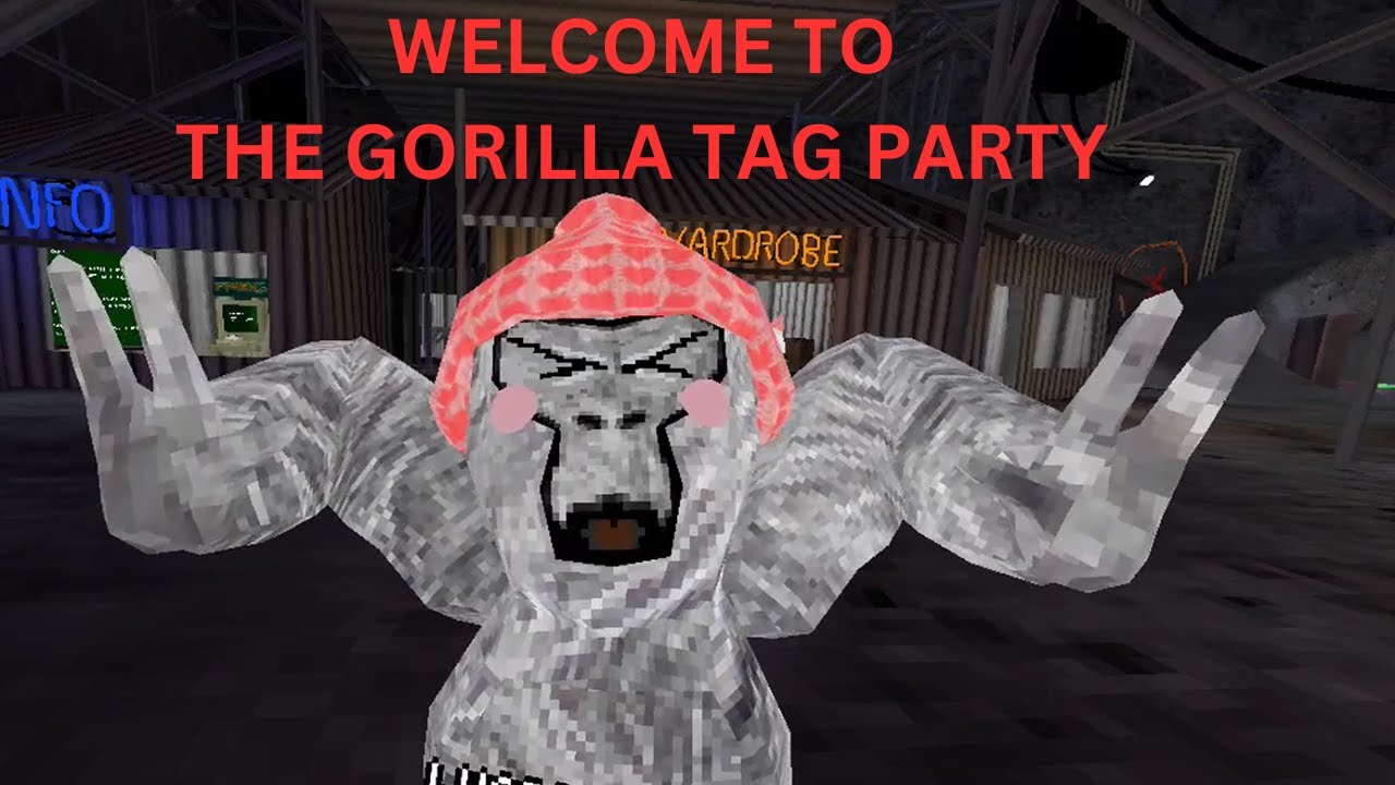 WELCOME TO THE GORILLA TAG PARTY (OFFICIAL SONG) - YouTube