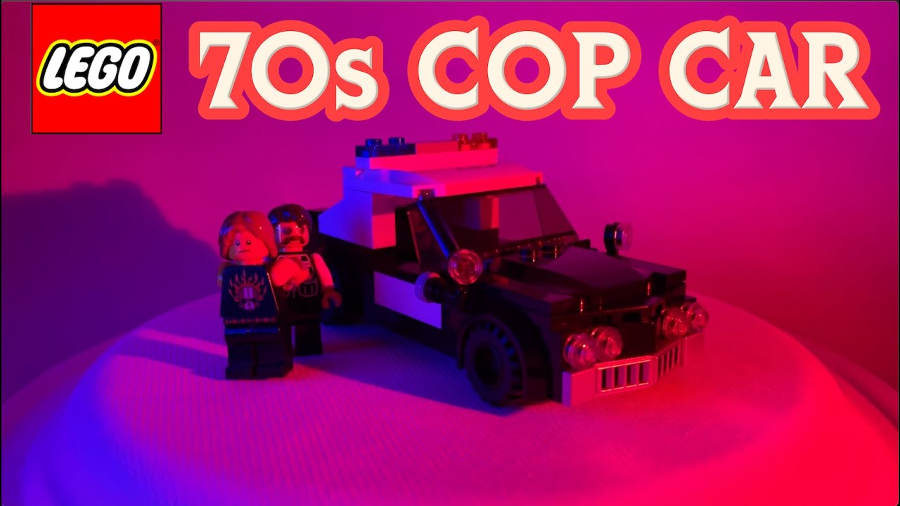 1970s LEGO Police Car MOC! - YouTube