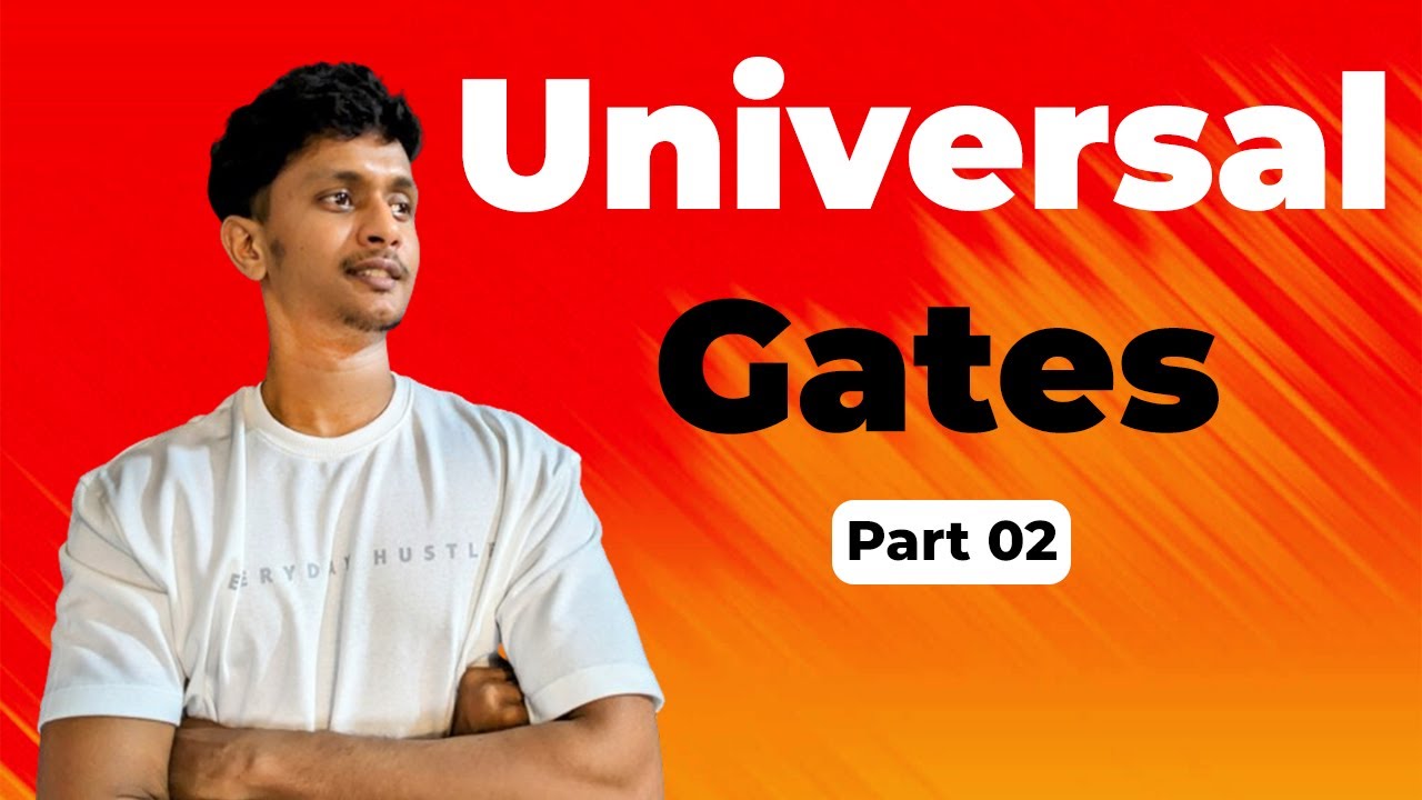 Logic Gates - Universal Gate - Part 2 (Application) - YouTube
