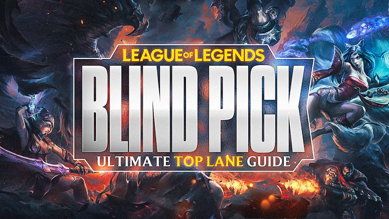TOP LANE BLIND PICK GUIDE - How to Carry When Blind Picking - YouTube