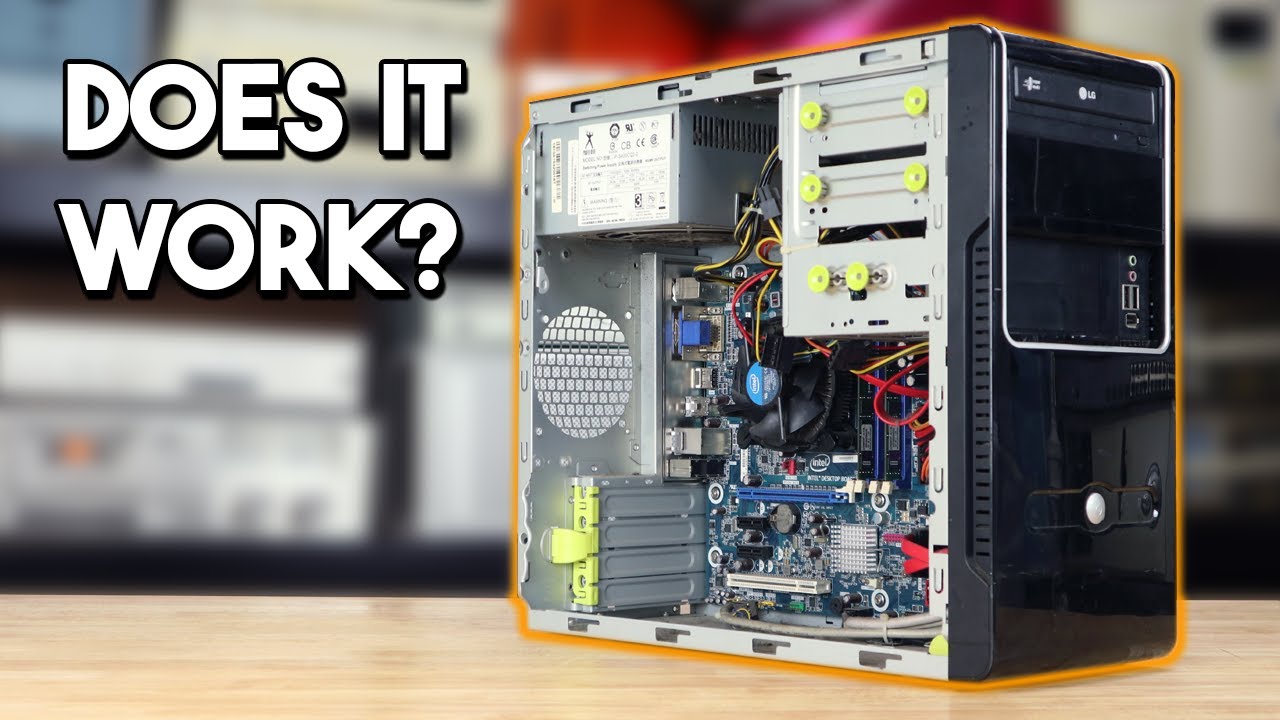 I Found A FREE Computer In The TRASH - YouTube