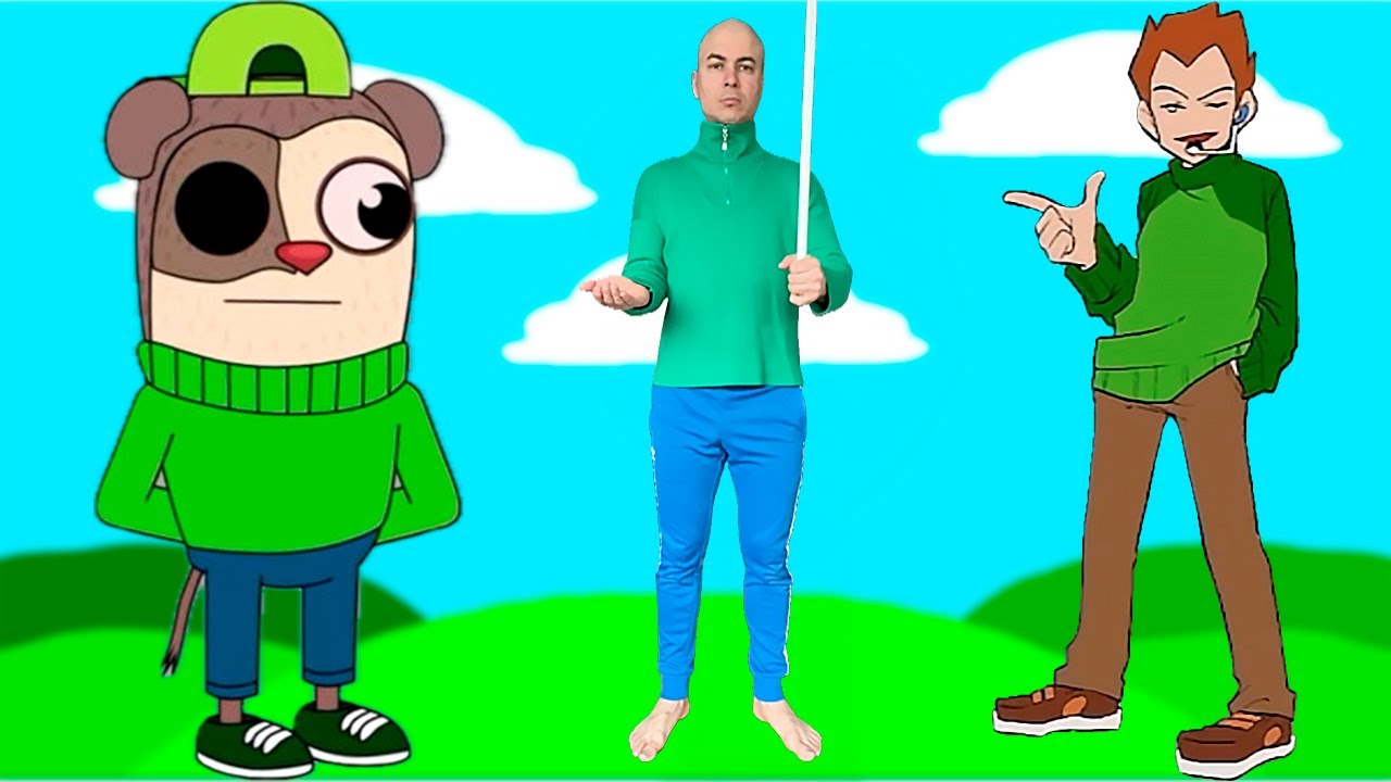 FNF All Green Characters In Real Life - YouTube