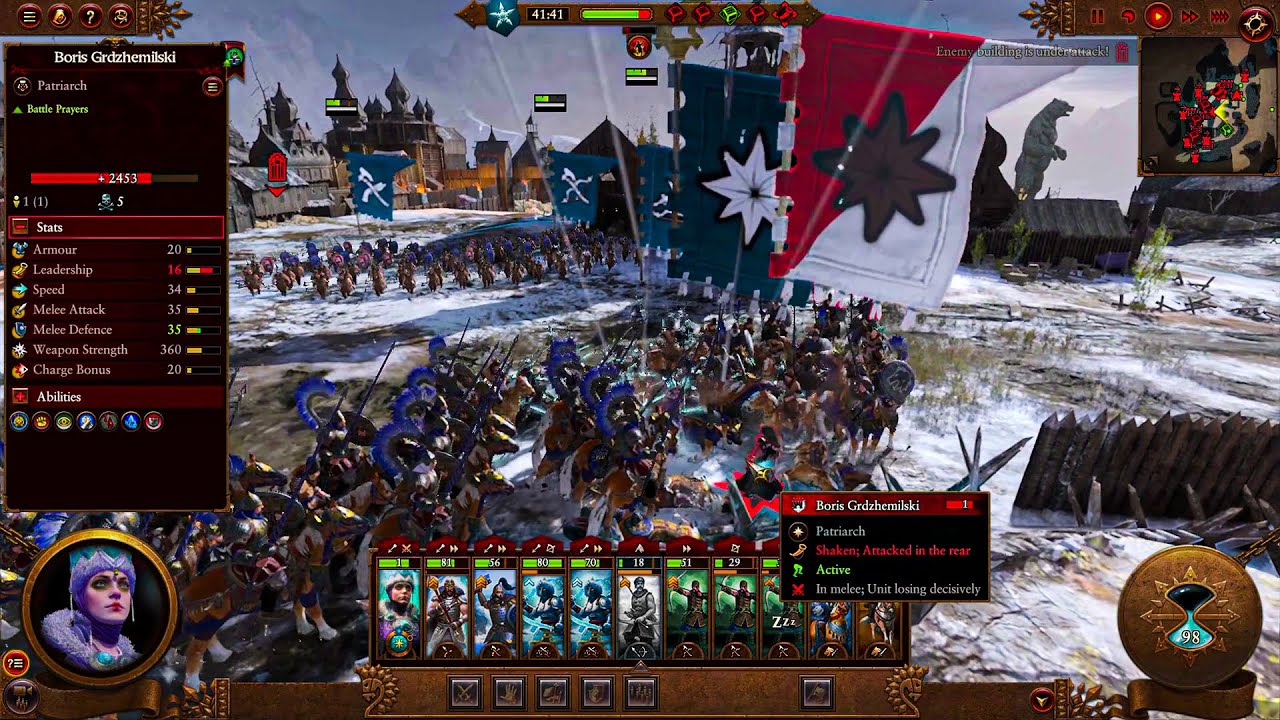 Total War Warhammer III The Ice Court The Battle Of Bolgasgrad - YouTube