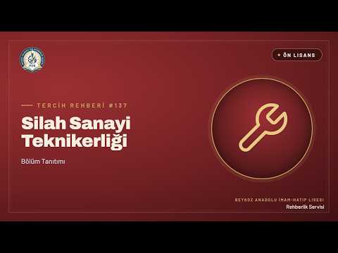 Silah Sanayi Teknikerliği Ne İş Yapar? Kimler İçin Uygun? (YÖK Atlas Verileri)