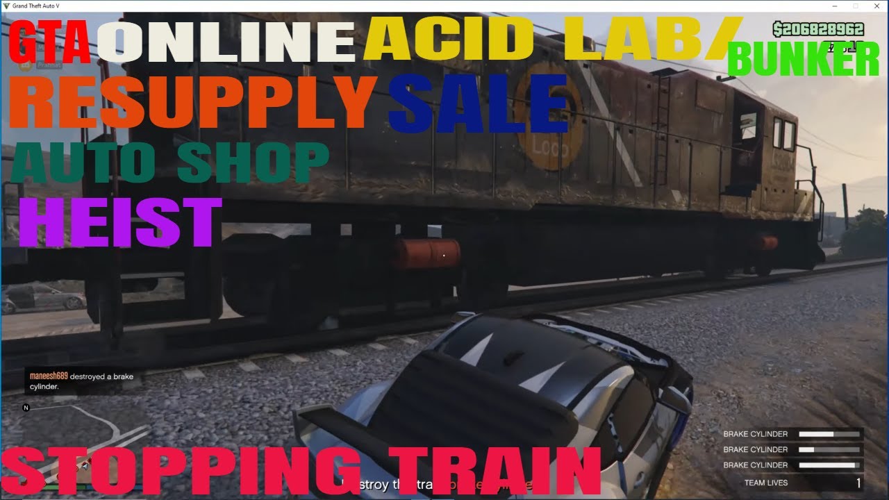 GTA ONLINE : ACID LAB SUPPLY - YouTube