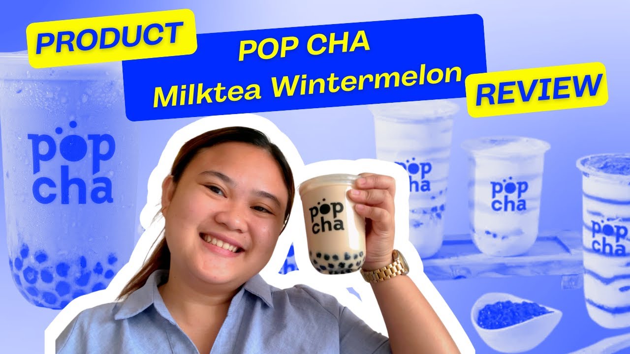 POP CHA Milktea Wintermelon | Beverage Review | 0508 - YouTube