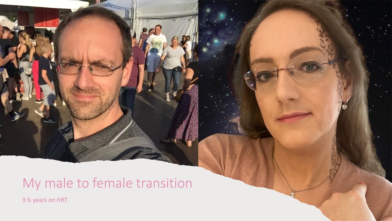 My Male to Female Transition Timeline | 3 1/2 years on HRT - YouTube