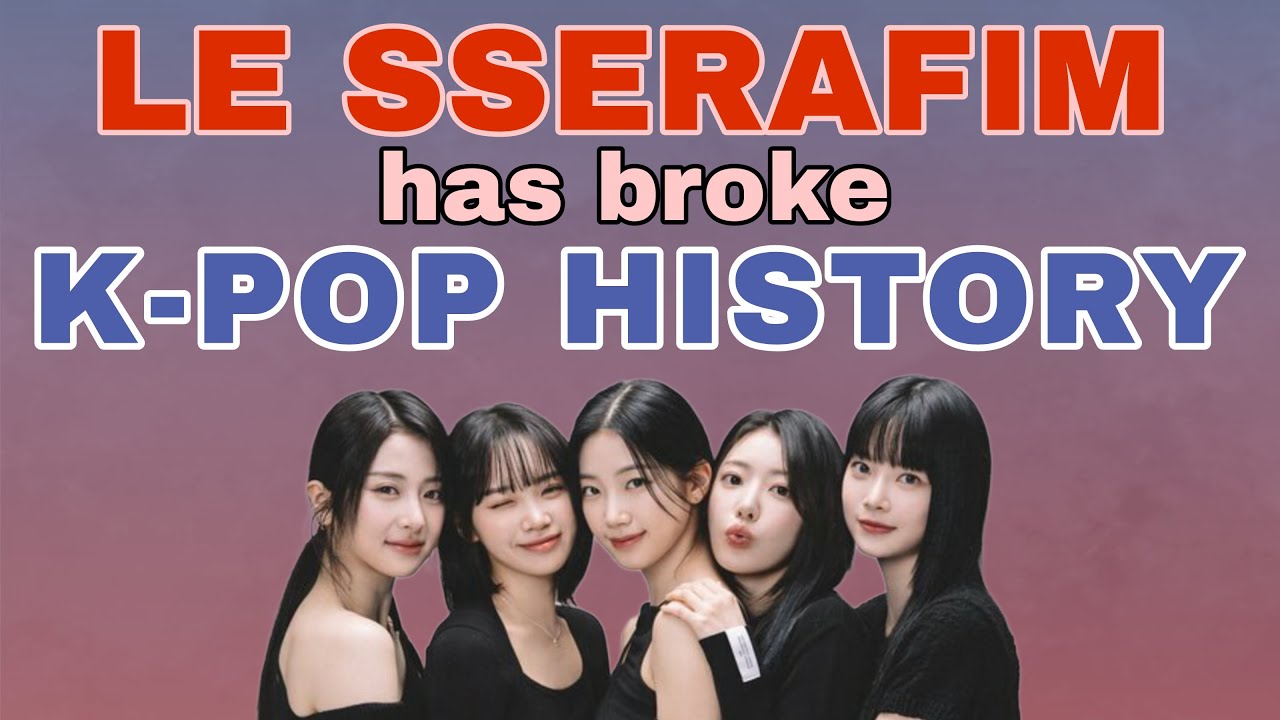 LE SSERAFIM has broke a Billboard 200 record! #kpop #lesserafim # ...