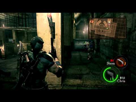RE5DX10 Jill Valentine bad AI.avi