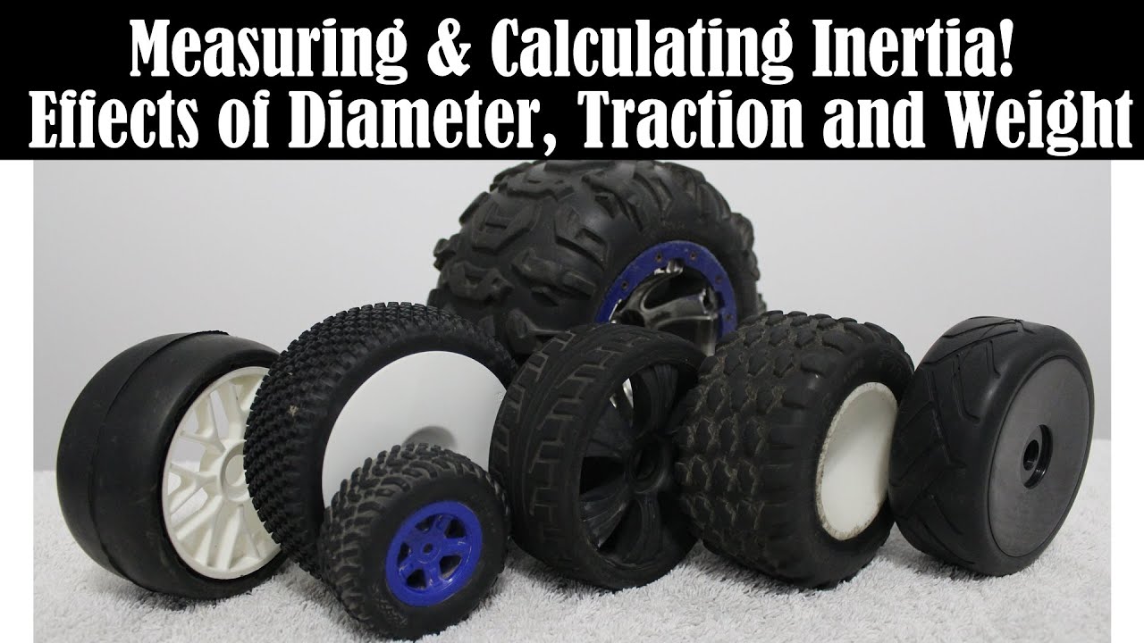 Looking at RC Car Tire Performance Characteristics (Inertia, Traction ...