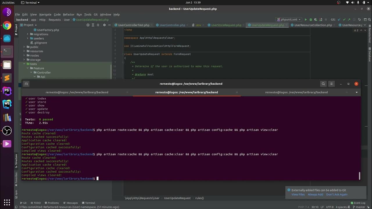 1. PHPUnit Test with Laravel in action (Pilot) - YouTube