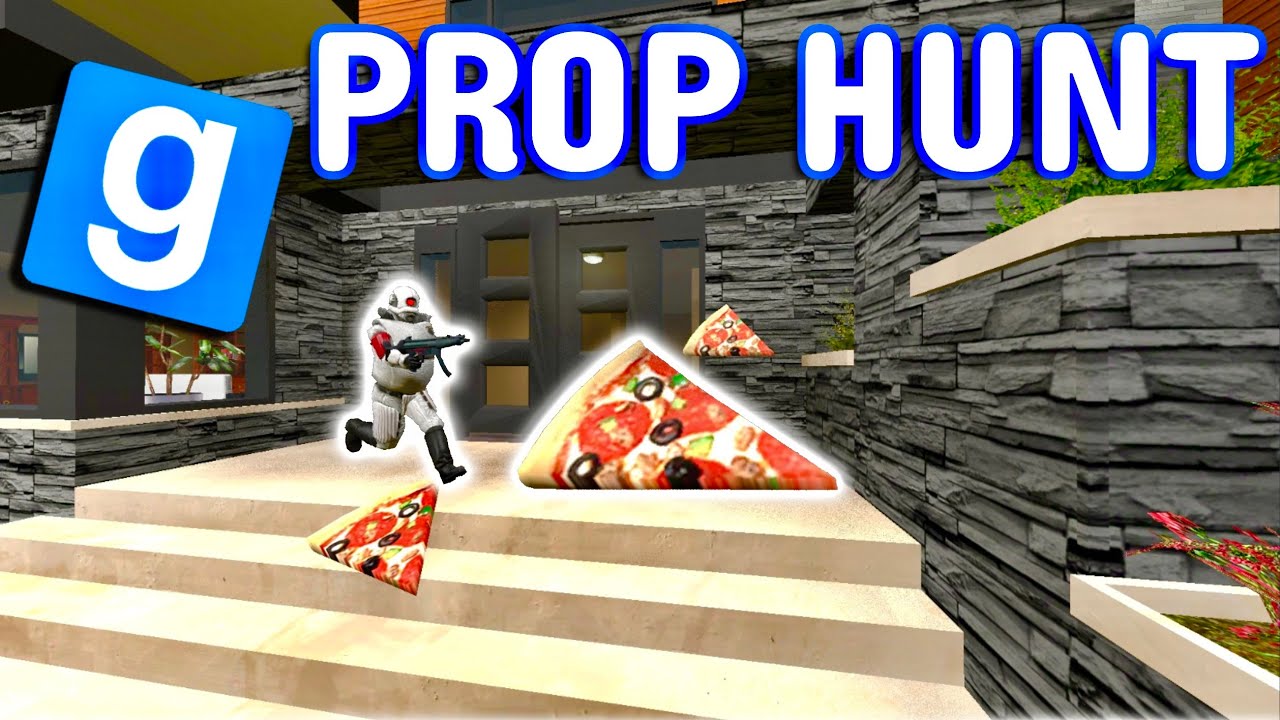 Gmod Prop Hunt | The Pizza Event - YouTube