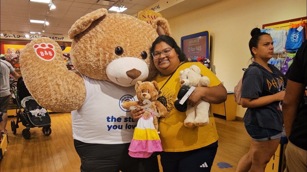 Build a Bear! Let's make a Teddy Bear - YouTube