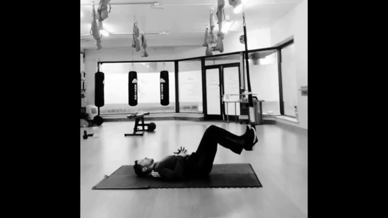 TRX Hip Bridge - YouTube