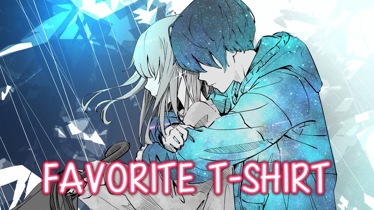 [Nightcore] - Favorite T-Shirt ~ Jake Scott (Lyrics) - YouTube