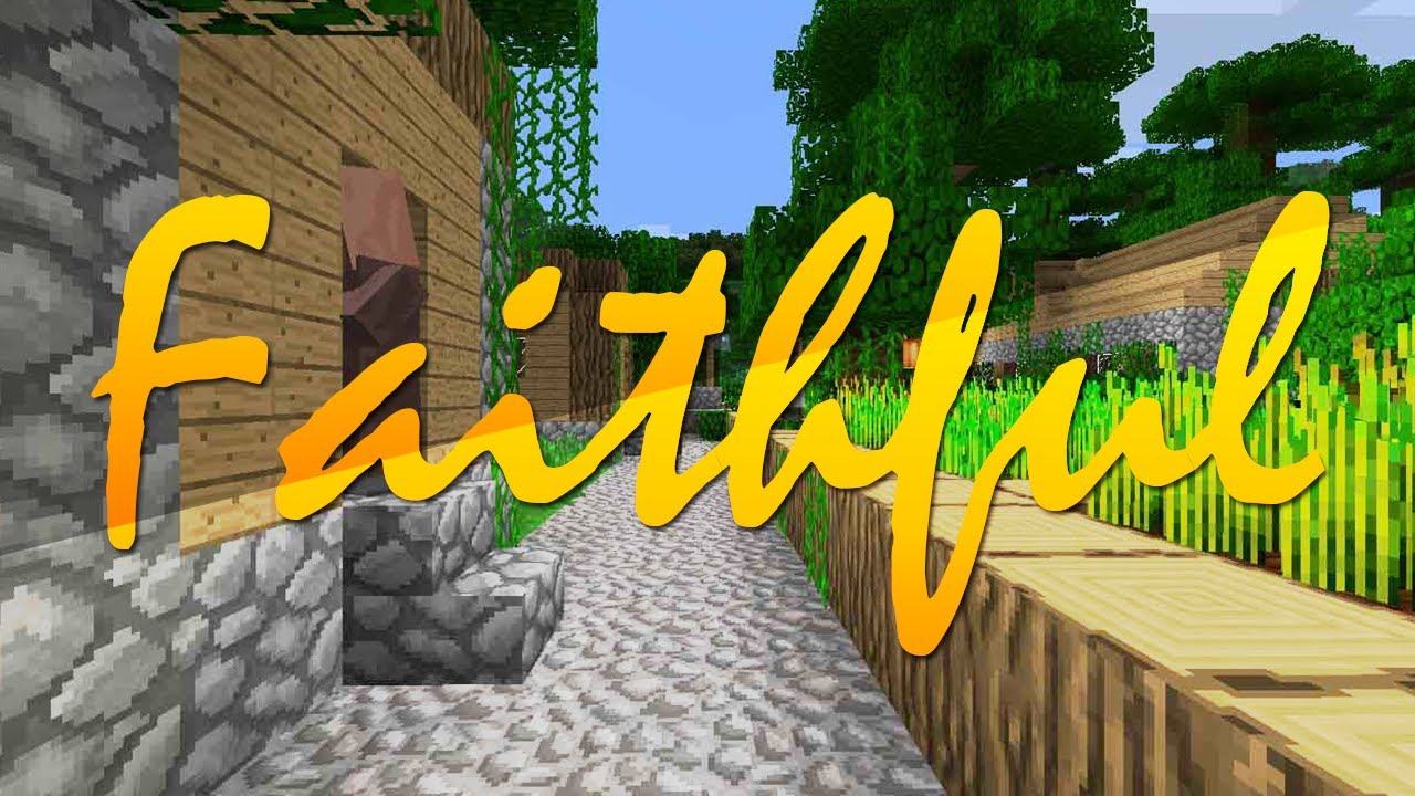 Faithful 1.7.2 - Minecraft Resource Pack (+Download) - YouTube