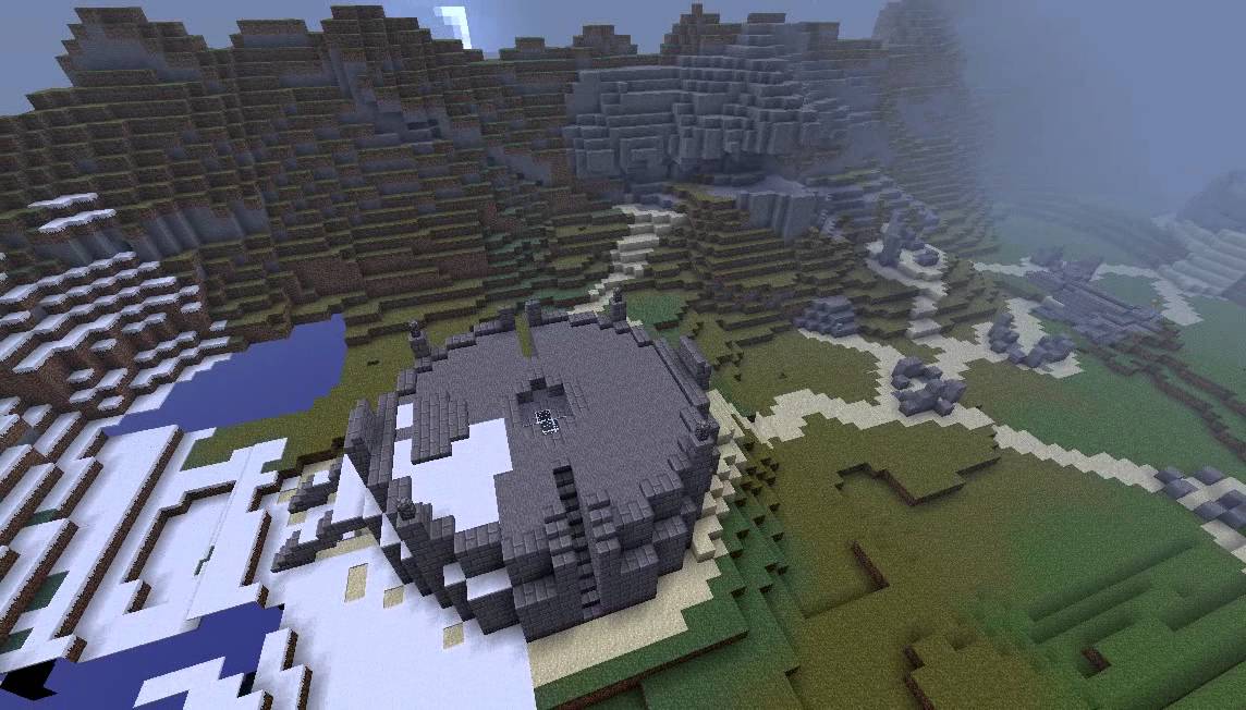 Blood Gulch Map Minecraft version - YouTube