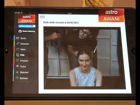 Key features of Astro AWANI mobile application - YouTube