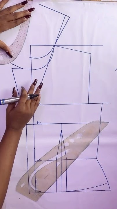 How to Draft a Notch Collar Halter Jacket | Patternmaking Tutorial. #diy #patternmaking #explore ...