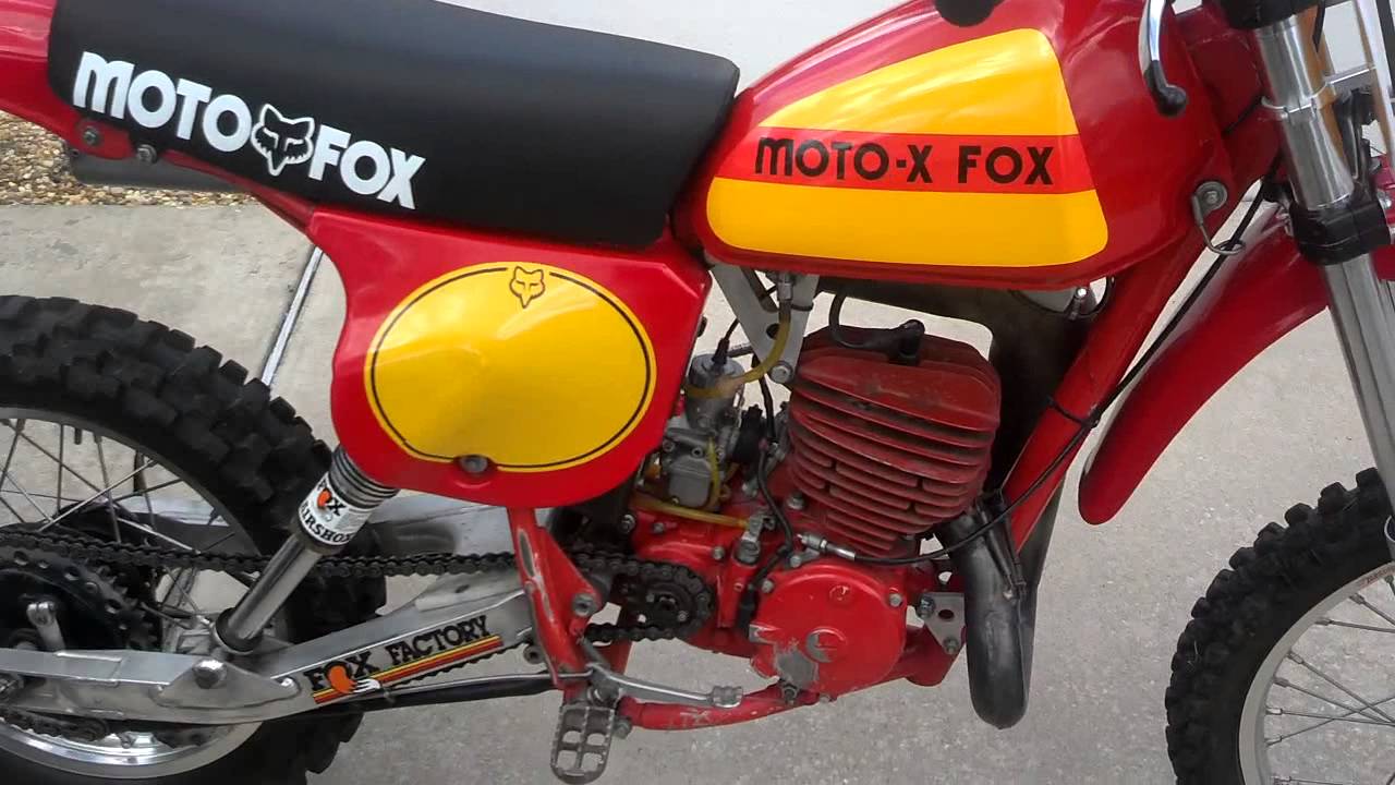 1978 CR250 Moto X Fox - YouTube