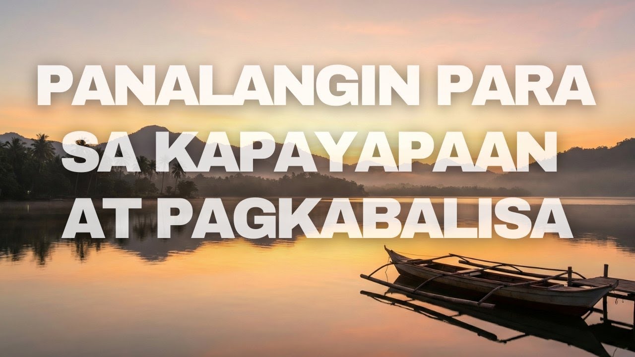 Tagalog Prayer Songs for Anxiety & Peace Panalan - YouTube