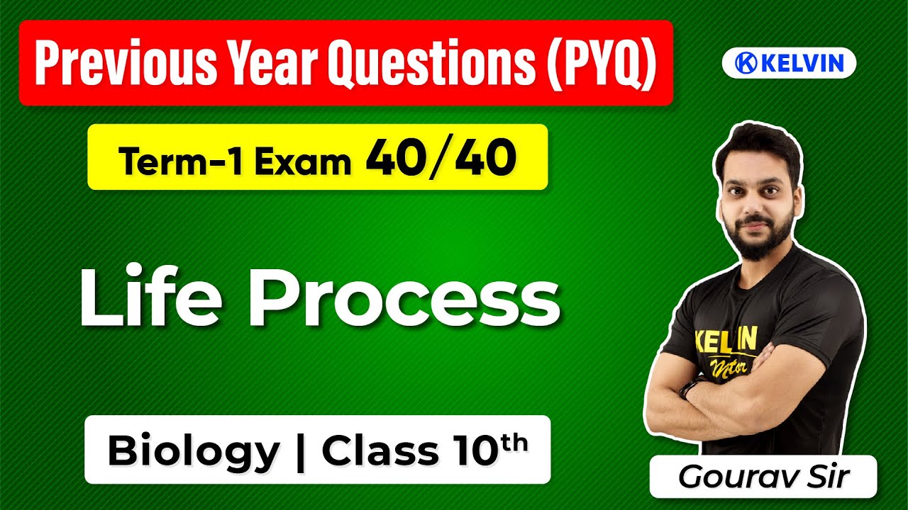 Life Process (Nutrition) Most Important MCQs & PYQ | Class 10 Term 1 ...