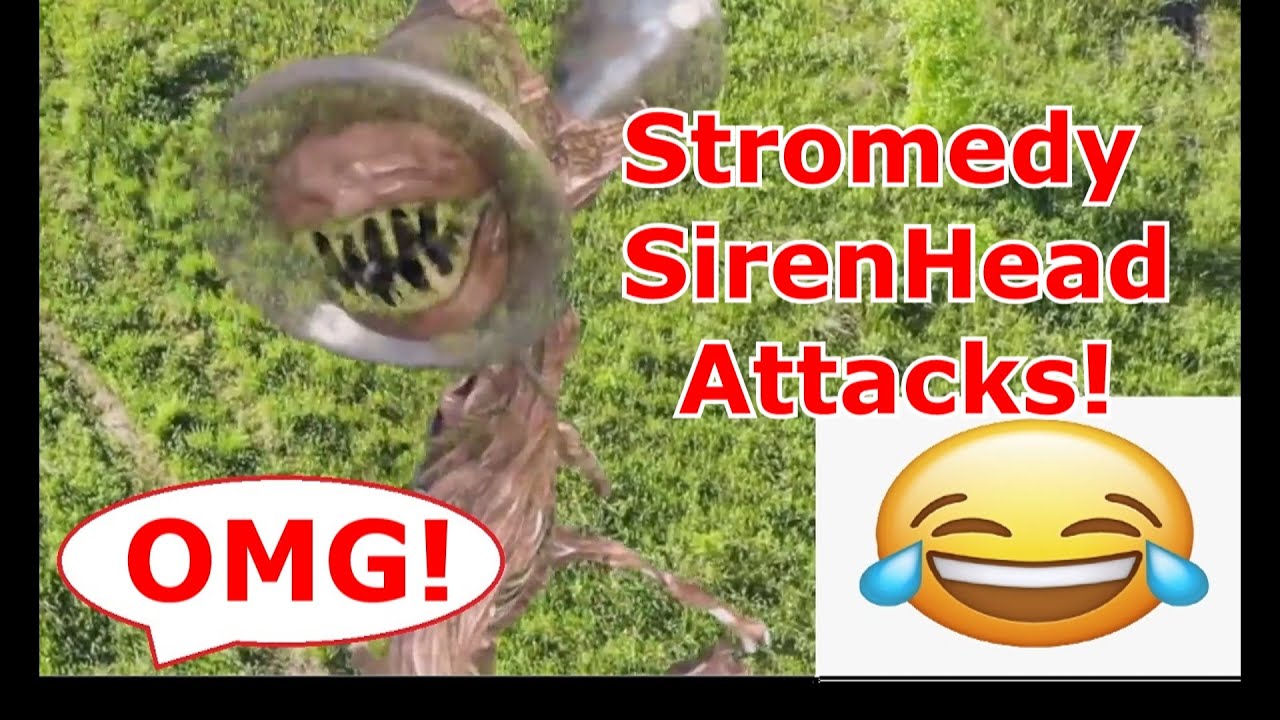 (OMG!) Stromedy uses green screen...I mean captures Sirenhead on camera ...