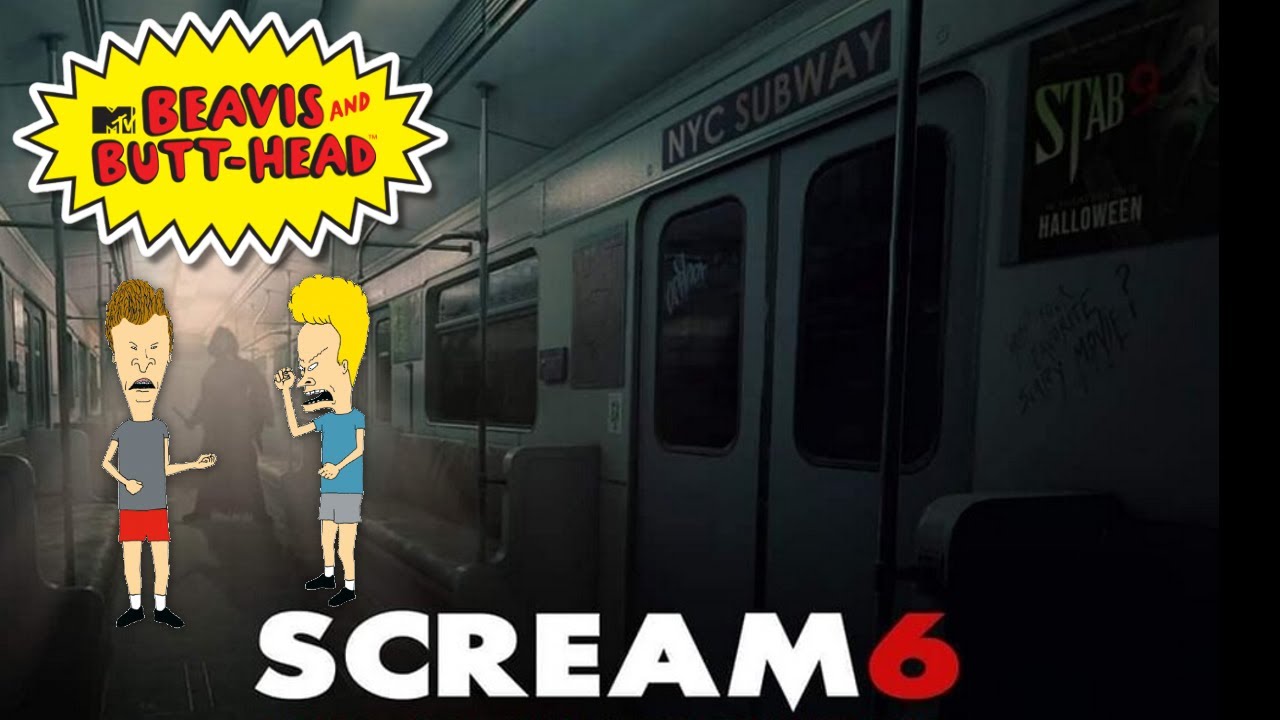 Beavis and Butt-head react to SCREAM 6 trailers - YouTube
