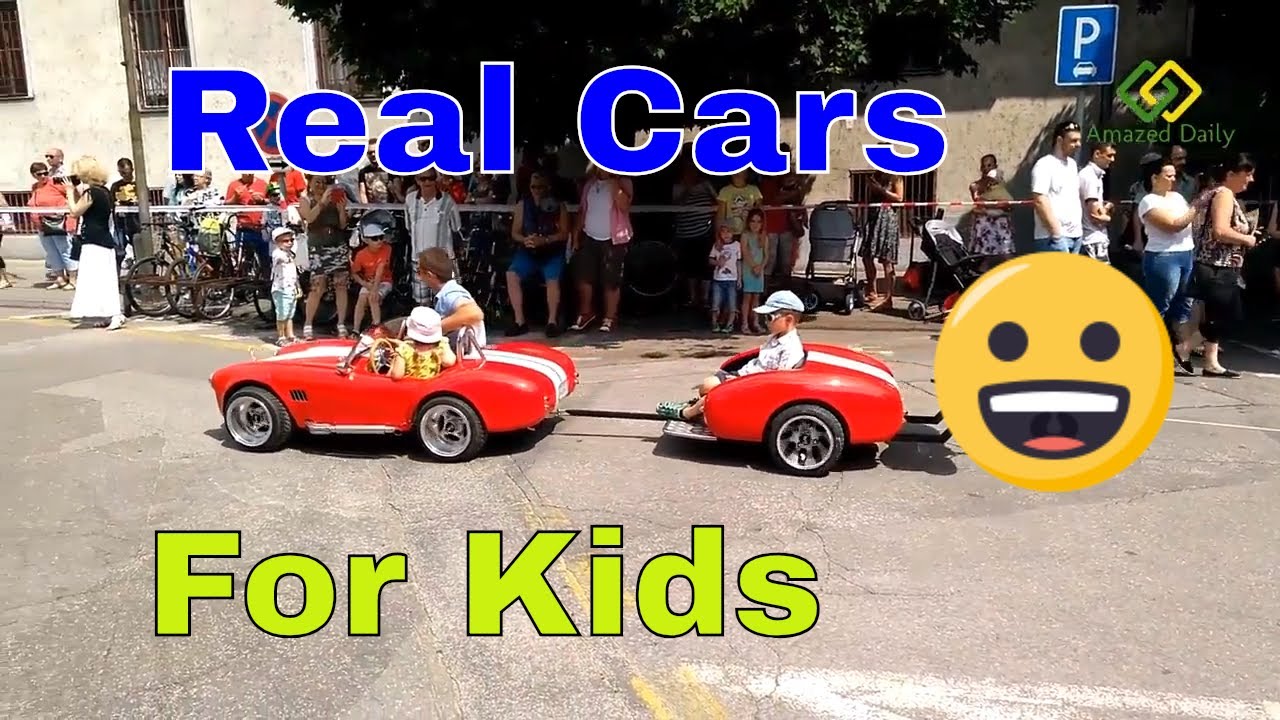 🚗 Real Cars For Kids To Drive 🚗 - YouTube