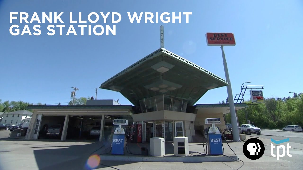 Why Did Frank Lloyd Wright Design A Gas Station In Minnesota? - YouTube