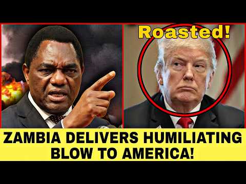 ZAMBIA DELIVERS HUMILIATING BLOW TO AMERICA! Rejects Trump’s Minerals Deal LIVE