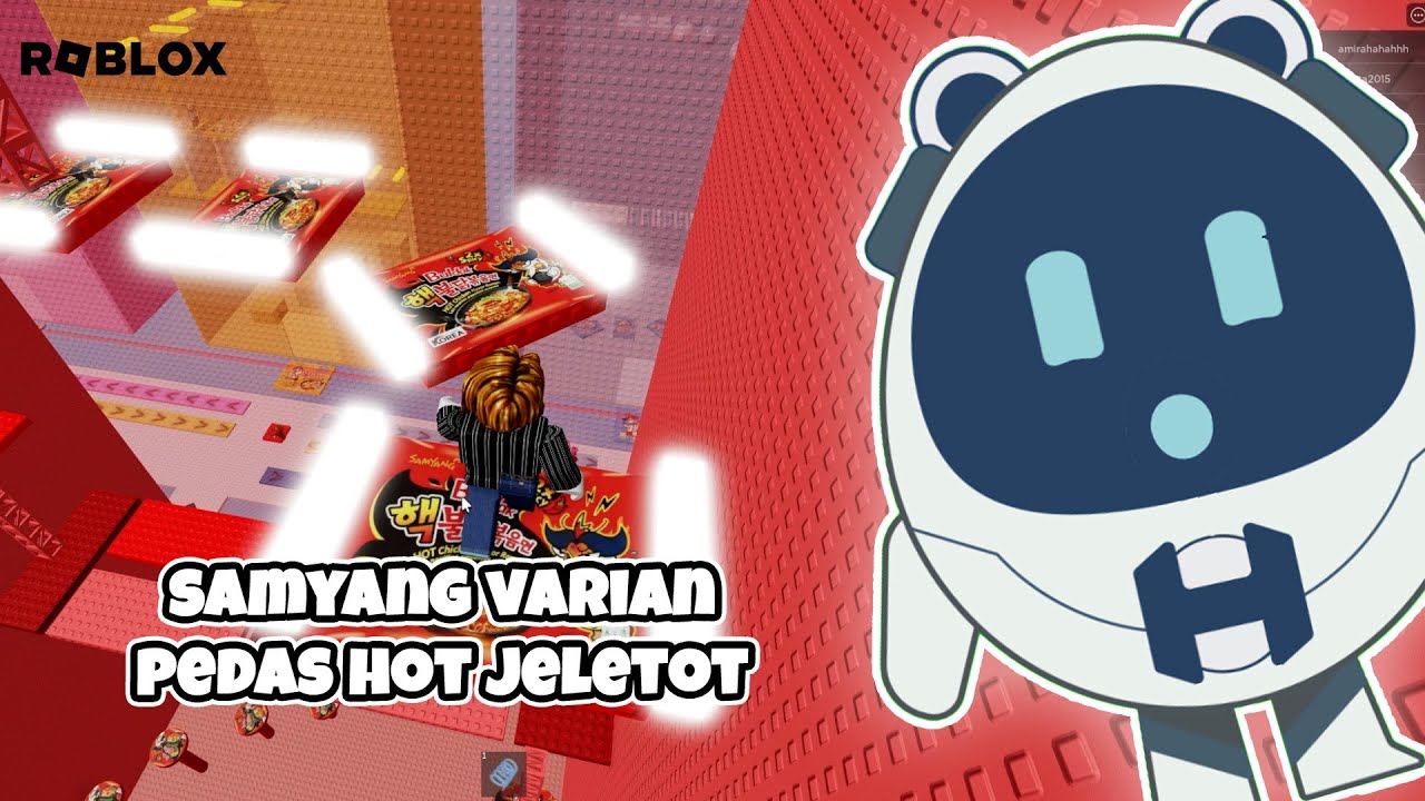 SAMYANG VARIAN MERAH | SAMYANG TOWER - ROBLOX INDONESIA - YouTube
