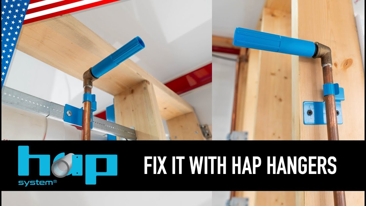Easy Fix with HAP Hangers! - YouTube
