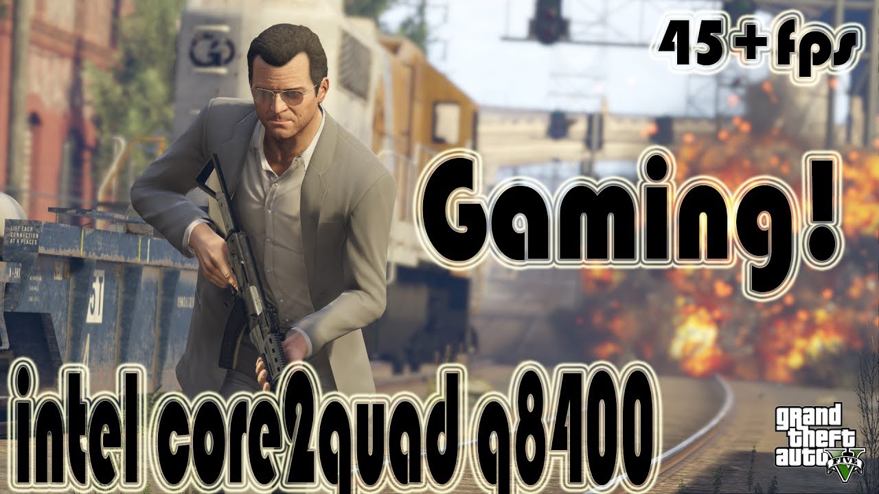 Core 2 quad q8400 - Gaming 2017 - YouTube